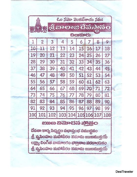 A visit to Visa God of Chilkur Balaji Temple also known as Visa Balaji ...